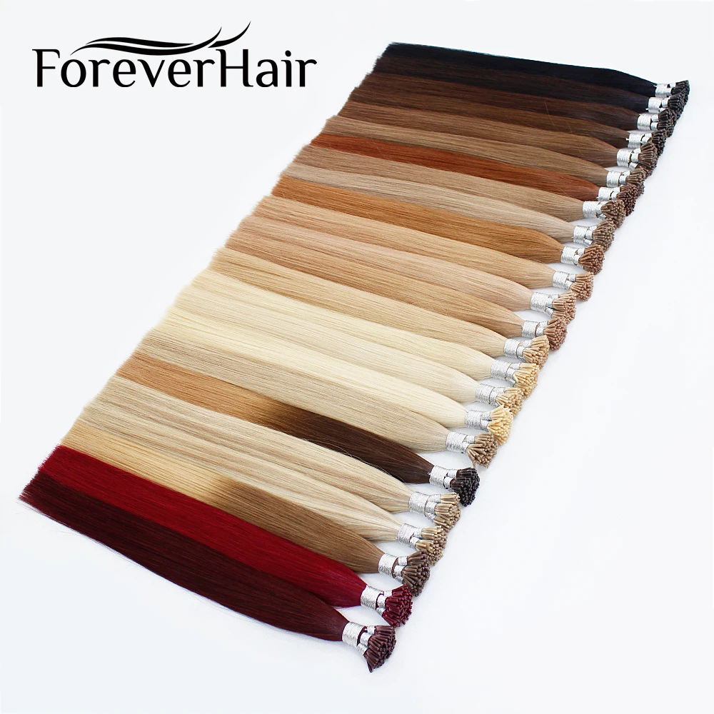 FOREVER HAIR 0.8g/s 16" 18" 20" 24" Remy Fusion Hair Extension Ombre ...