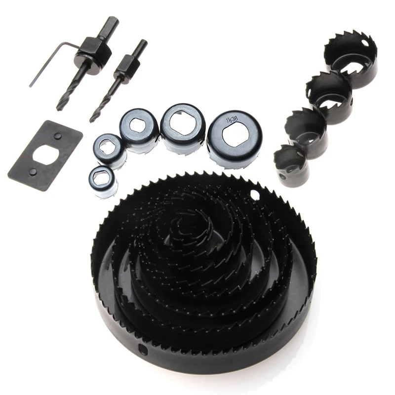 Aliexpress.com : Buy 13PCS Hole Saw Metal Circle Cutter Round Drill ...