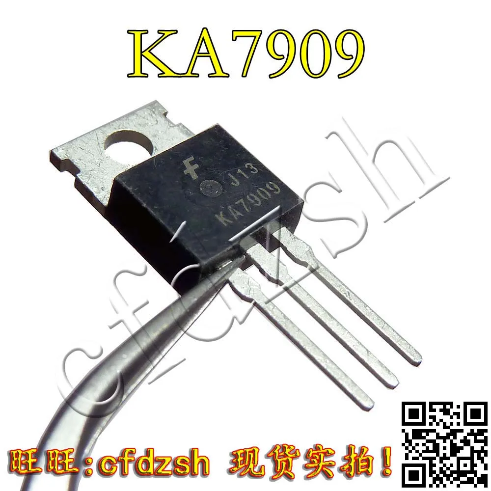 5PCS L7909CV 7909 LM7909 KA7909 TO 220 three terminal voltage regulator ...