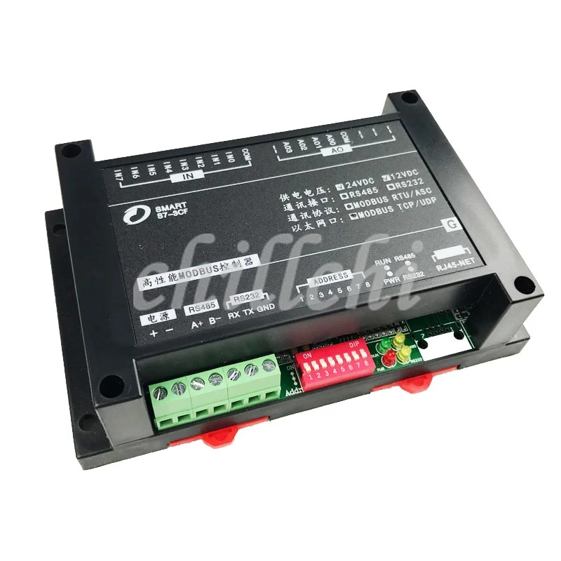 Buy Rtu Io Modbus Module 8ai4ao Analog Input And Output Rtu Plc Extension From