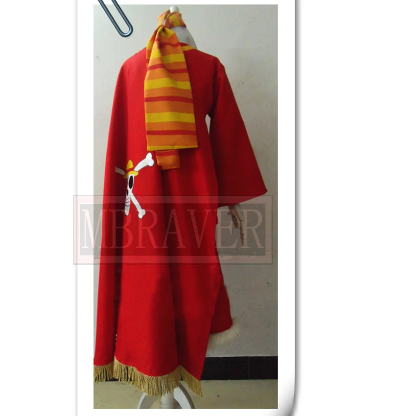 One Piece 15th Anniversary Monkey D Luffy Cosplay Costume Full Set With ...