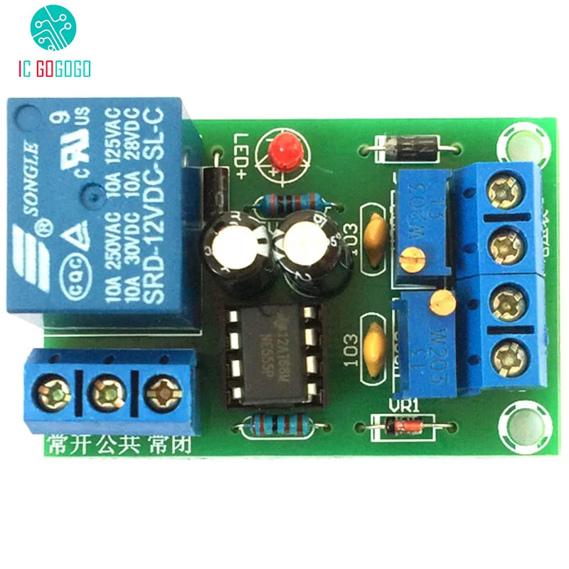 12v Battery Intelligent Automatic Charging Controller Board Anti ...