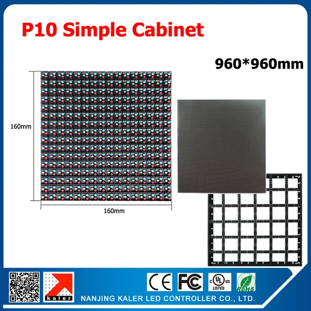 TEEHO Simple and Easy LED Display Cabinet, Iron LED Display P10 LED ...