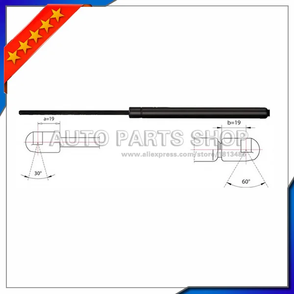 Amortiguador de Gas presurizado para maletero trasero de coche ...