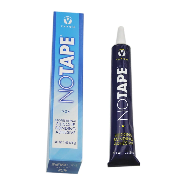 No-Tape-Transparent-Glue-Silicone-Bonding-Adhesives-Hair-Systems ...