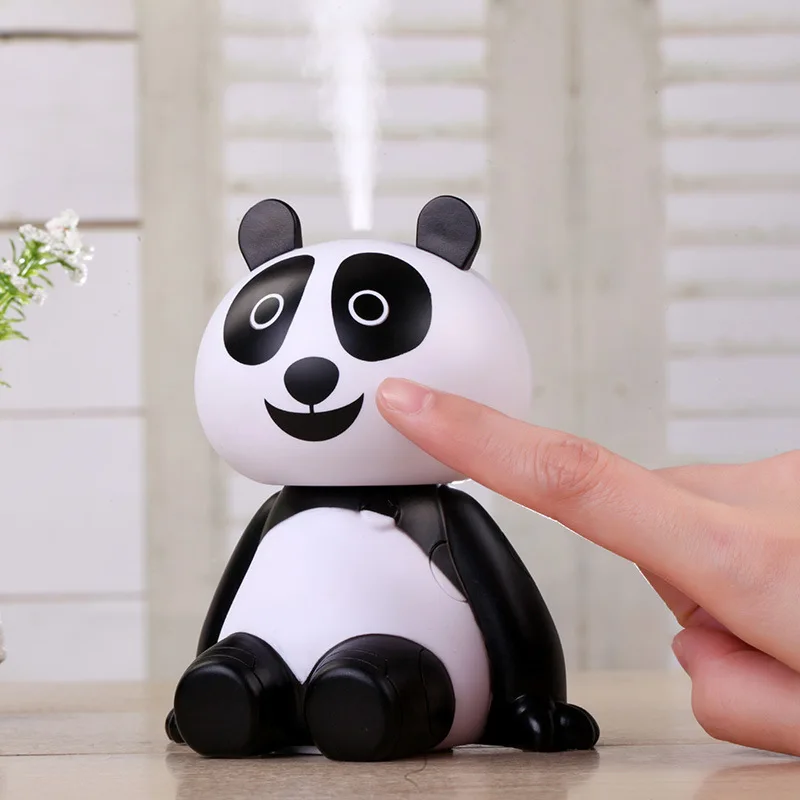 120ML USB Panda Humidifier Essential Oil Diffuser Aroma Cool Mist For ...