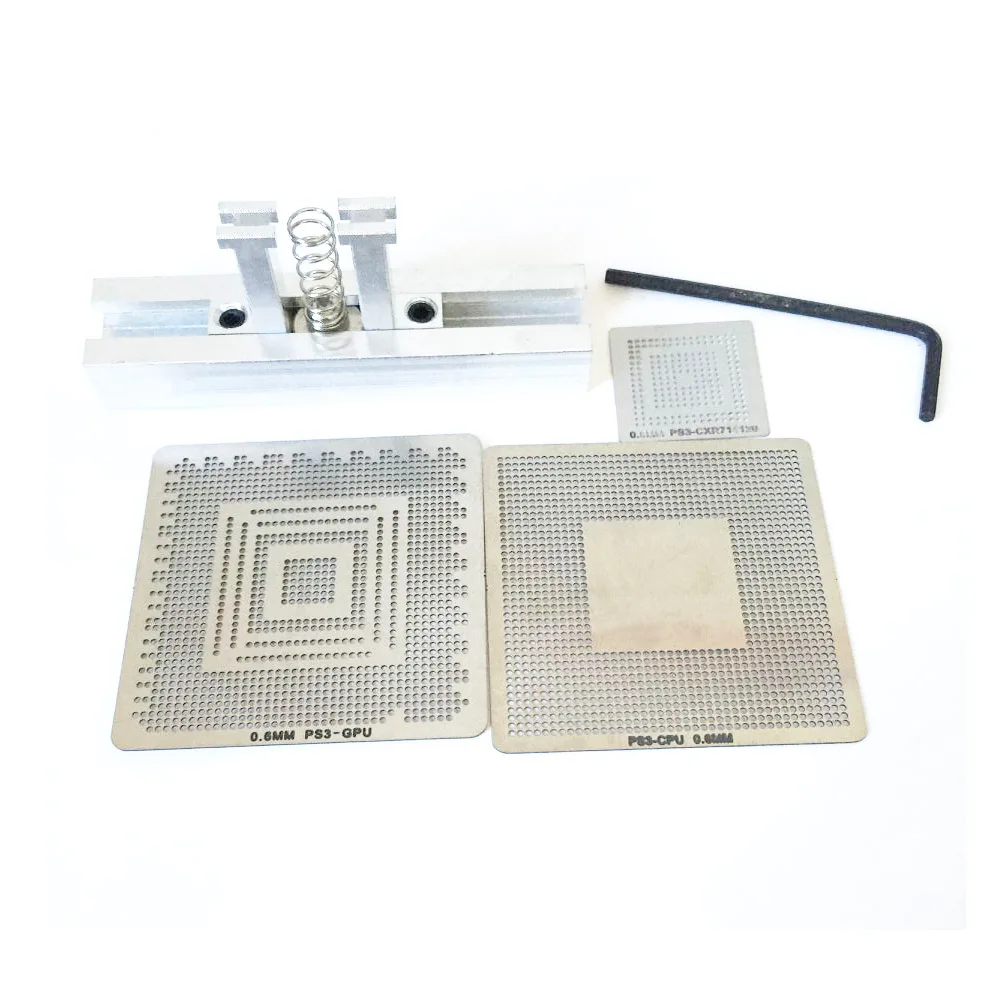 Mini Bga Reballing Stencil Kit For Ps3 Cpu Gpu Cxr Repairing With Small ...