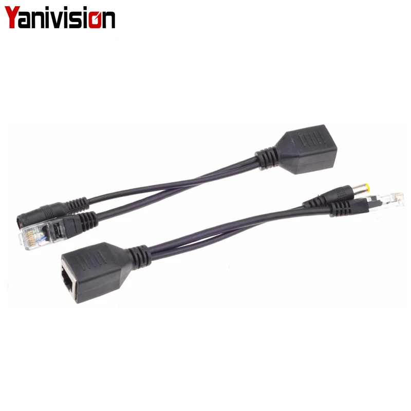 PoE-Passive-Cable-Splitter-Power-Over-Ethernet-PoE-Splitter-Injector ...