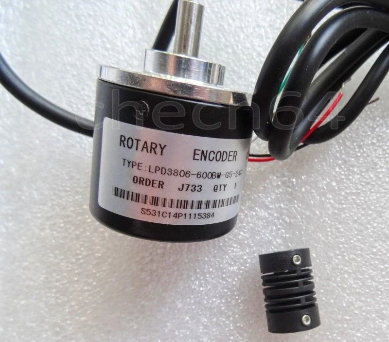 Capteurs Encoder 600P/R incremental Rotary Encoder AB PHASE encoder 6 ...