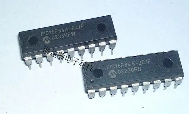 Free shipping chip PIC16F84A 20/P PIC16F84A 20 16F84A DIP 18 5pcs/lot|lot lot|lot 5pcs - AliExpress