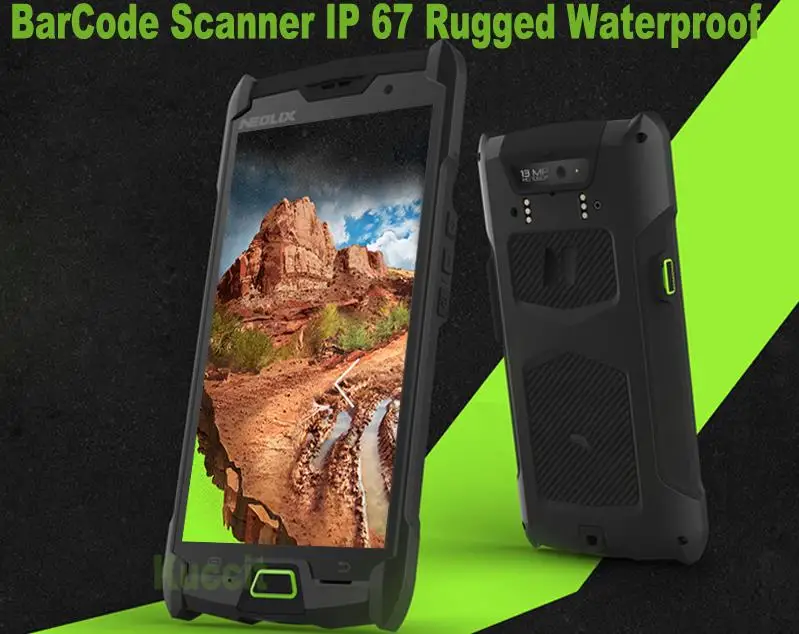 1d 2d Barcode Scanner Portable Android Smartphone Ip67 Rugged ...