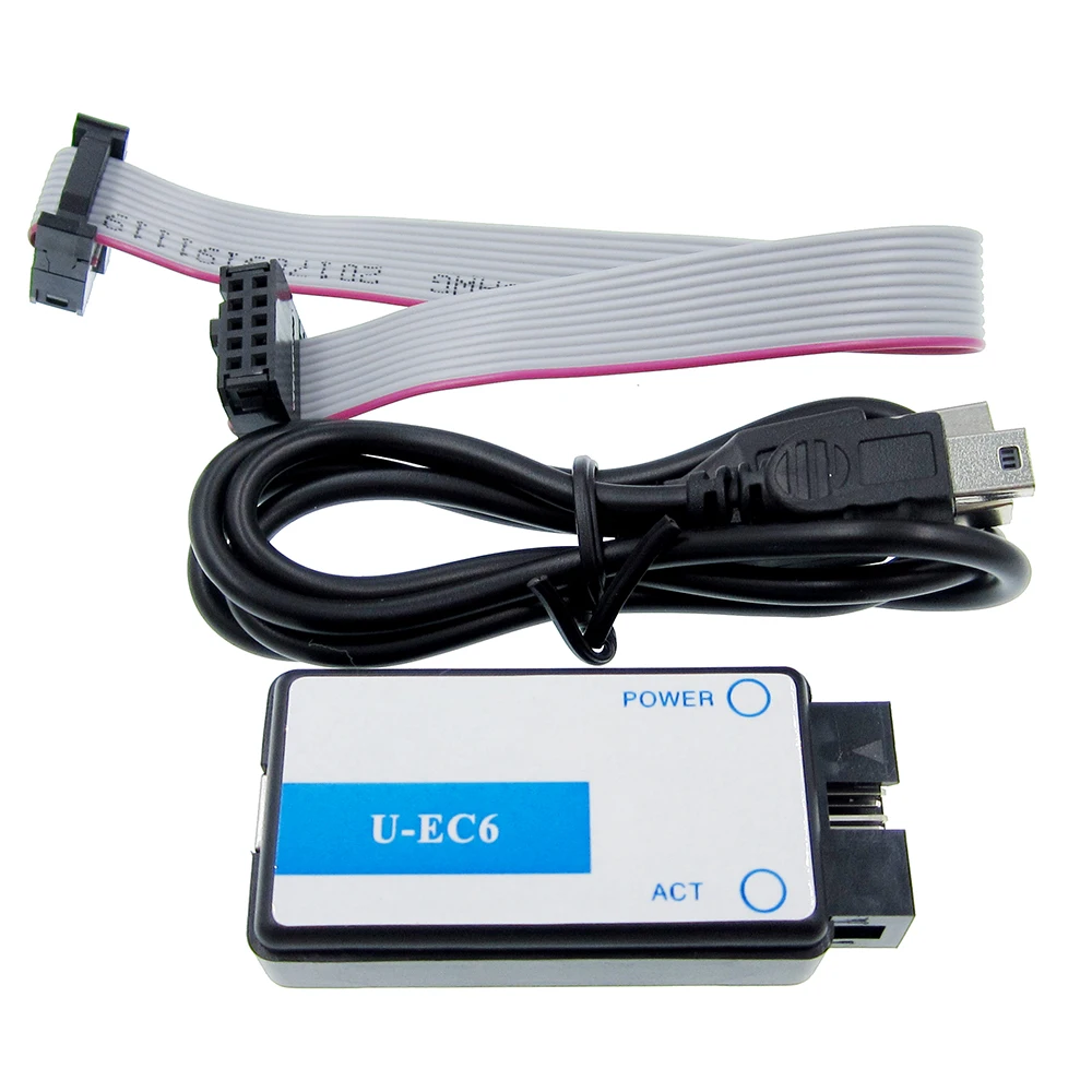 1pcs Simulation Downloader U Ec6 Ec5 C8051f Mcu Usb Interface Debugger