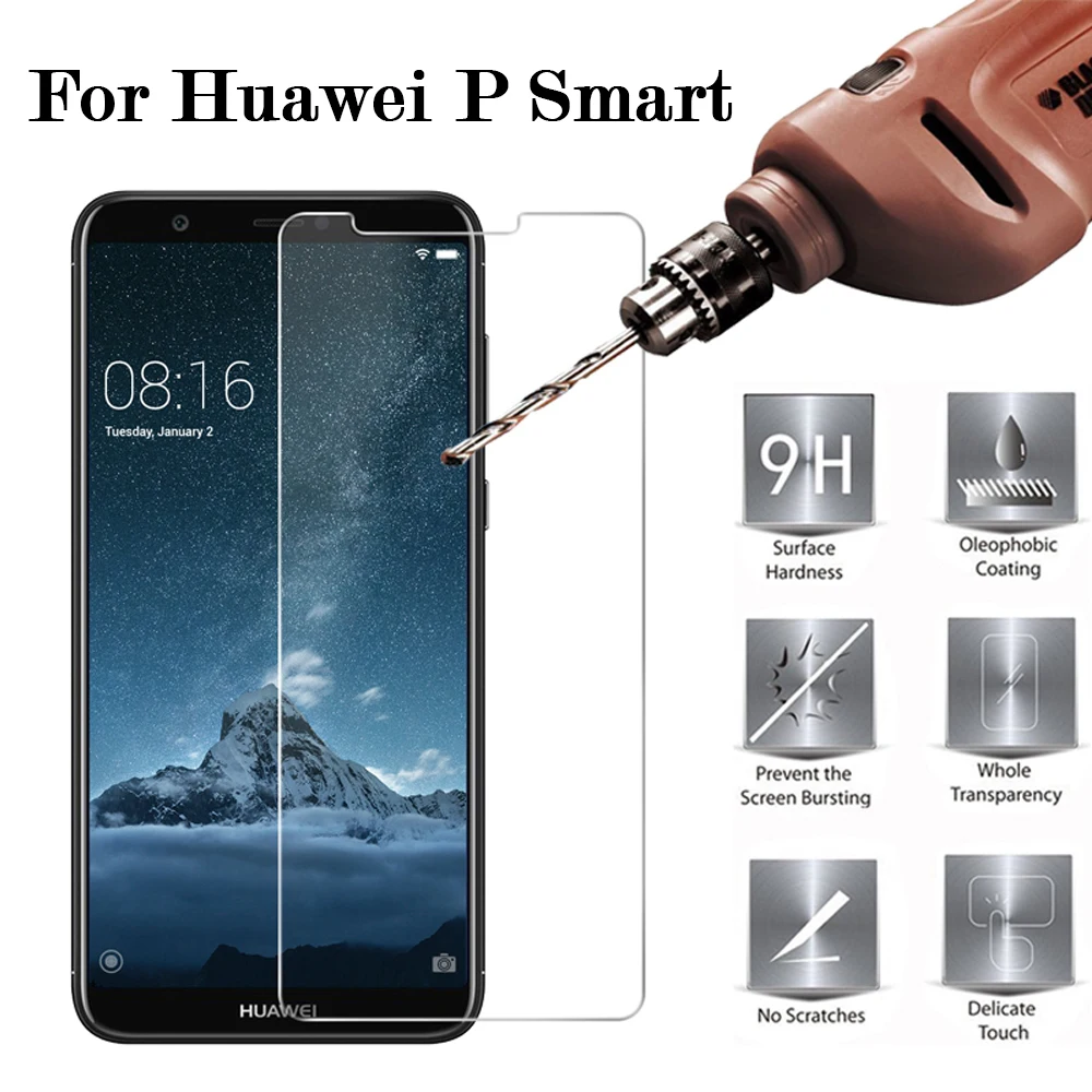 Screen Protector For Huawei P Smart Glass For Huawei psmart Original ...
