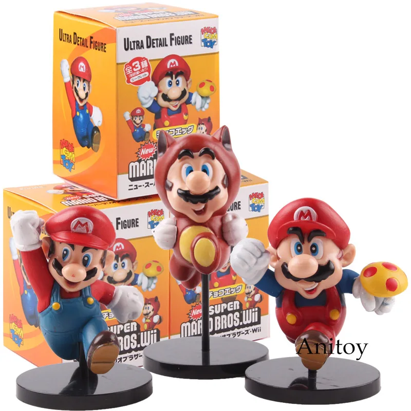 Ultra Detail Figure New Super Mario Bros.Wii Super Mario Bros Toys PVC ...