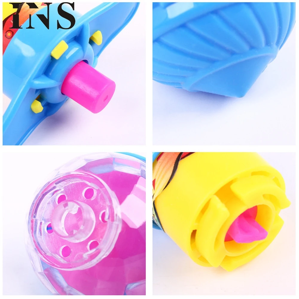 Colorful Gyro Flash Lighting Gyro For Kids Children Gifts Toy Game ...