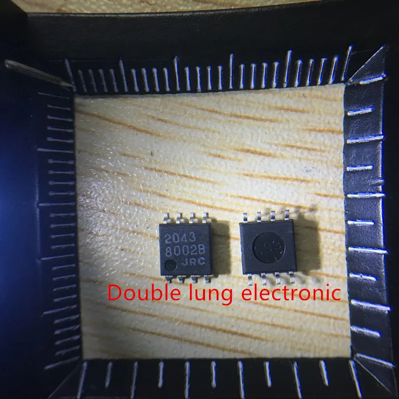 10pcs/lot Njm2043m Njm2043 2043 Sop8 Ic Low-noise Dual Pre-amplifier ...