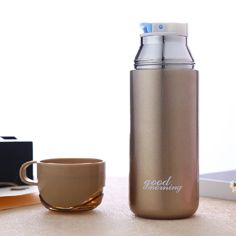 380ml Double Wall Stainless Steel Vacuum Flasks Thermos Cup Coffee Tea ...