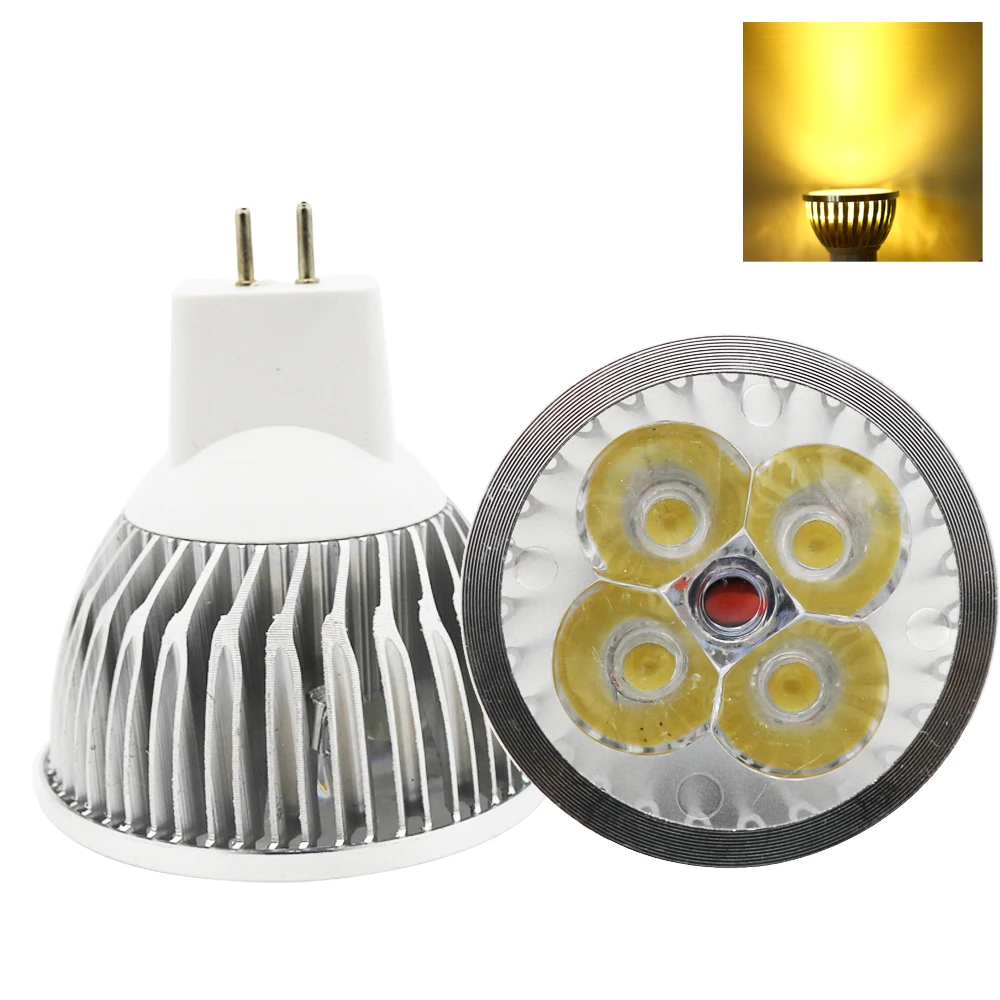 1 Piece High Power Spotlight Bulb MR16 12V 8W LED Light Warm/Cool White ...