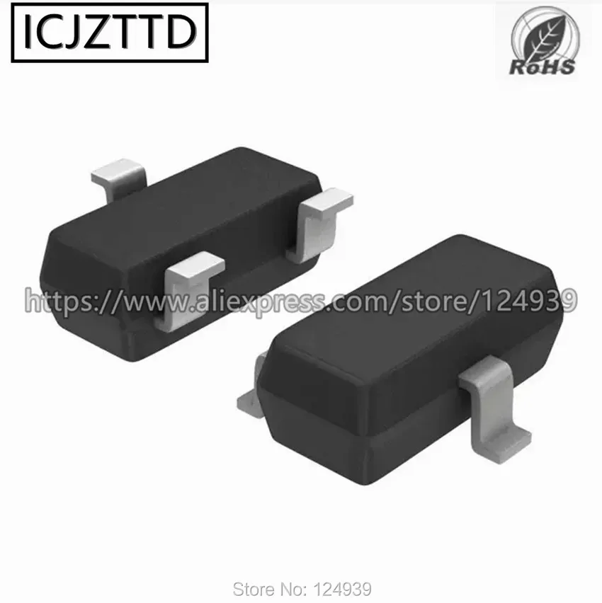100 peças-p8n w8n t8n p8n original pmbz5238 8.7v 8v7 0.25w 250mw sot-23 ...