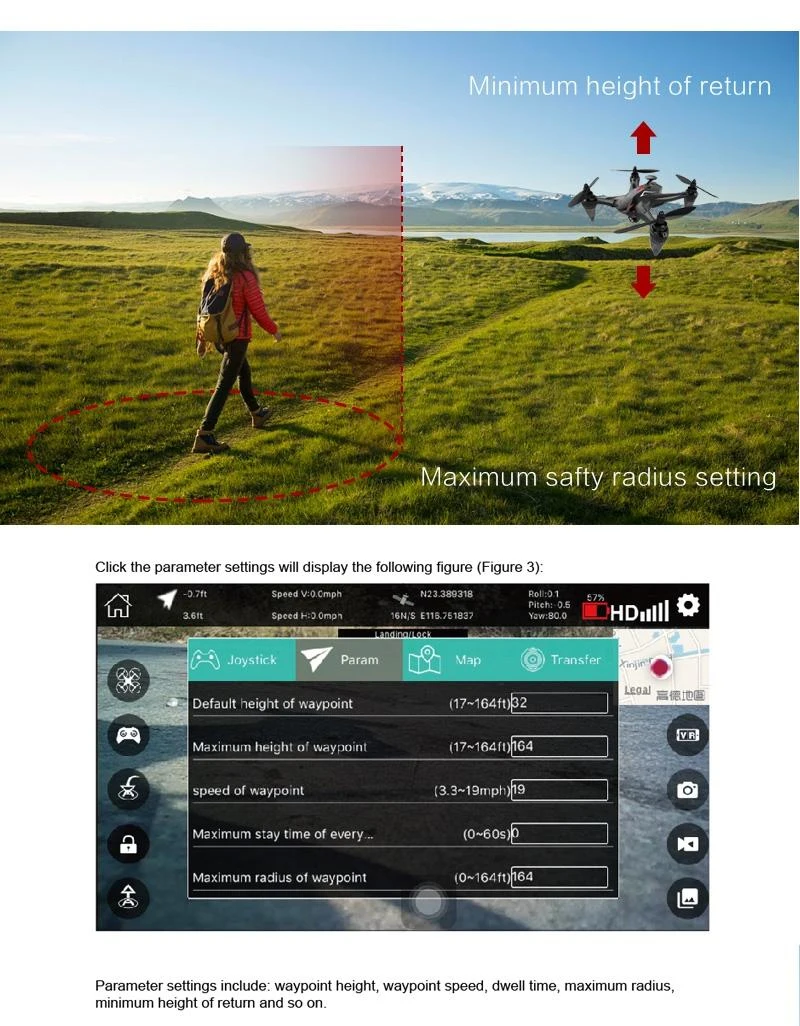 Самый горчий! 5G WiFi FPV Бесщеточный gps shadow drone Follow Me дроны дальнего действия с ...