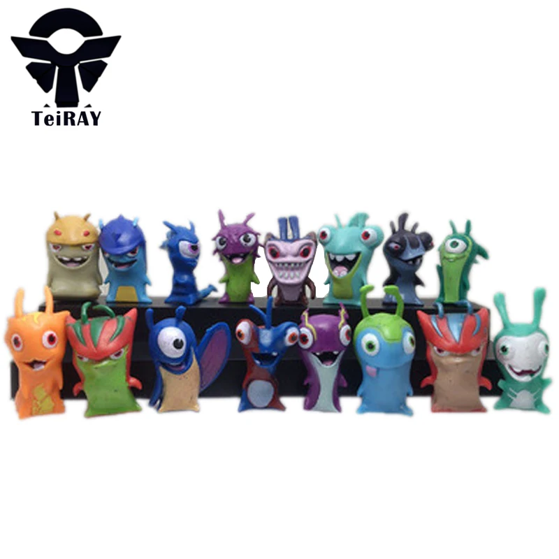 Cute Slugterra Figure Toy 16Pcs Set Anime Pvc Action Figures 4cm ...