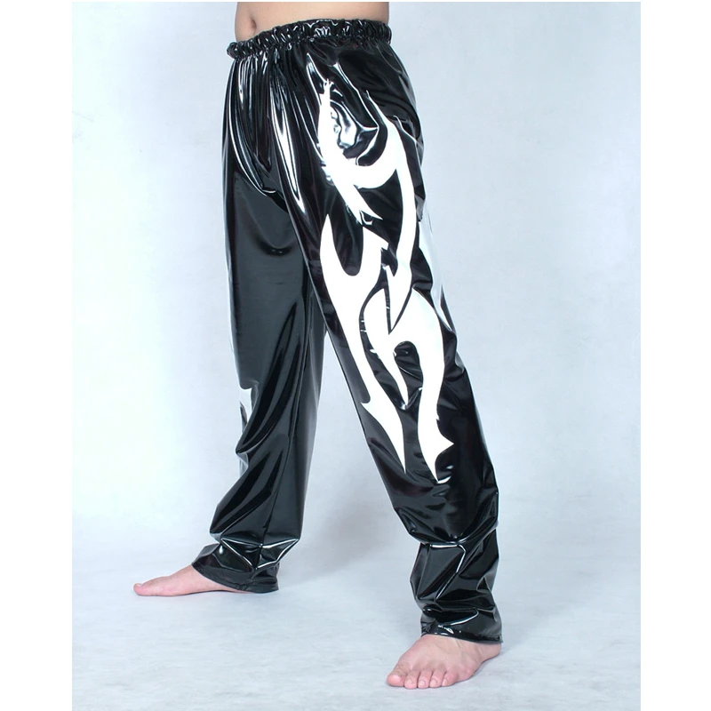 Lycra Spandex Pvc Wrestling Singlet Tights/Pants Costume Mem Outfit For ...