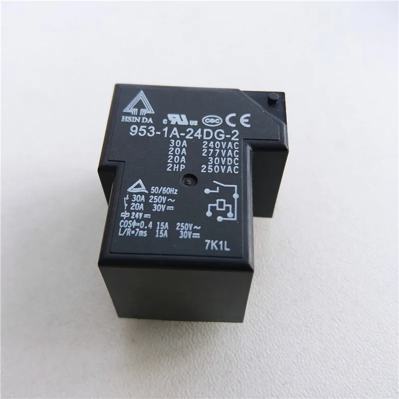 4pcs Relay 953-1A-24DG-2 240V 30A relay 5 pin Power relay 24VDC relay