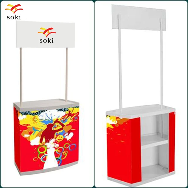 High Quality Promotional Table Display Banner Stand Campaign Graphic ...