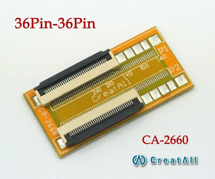 36pin 0.5mm FFC FPC connector flat flexible cable extension adapter ...