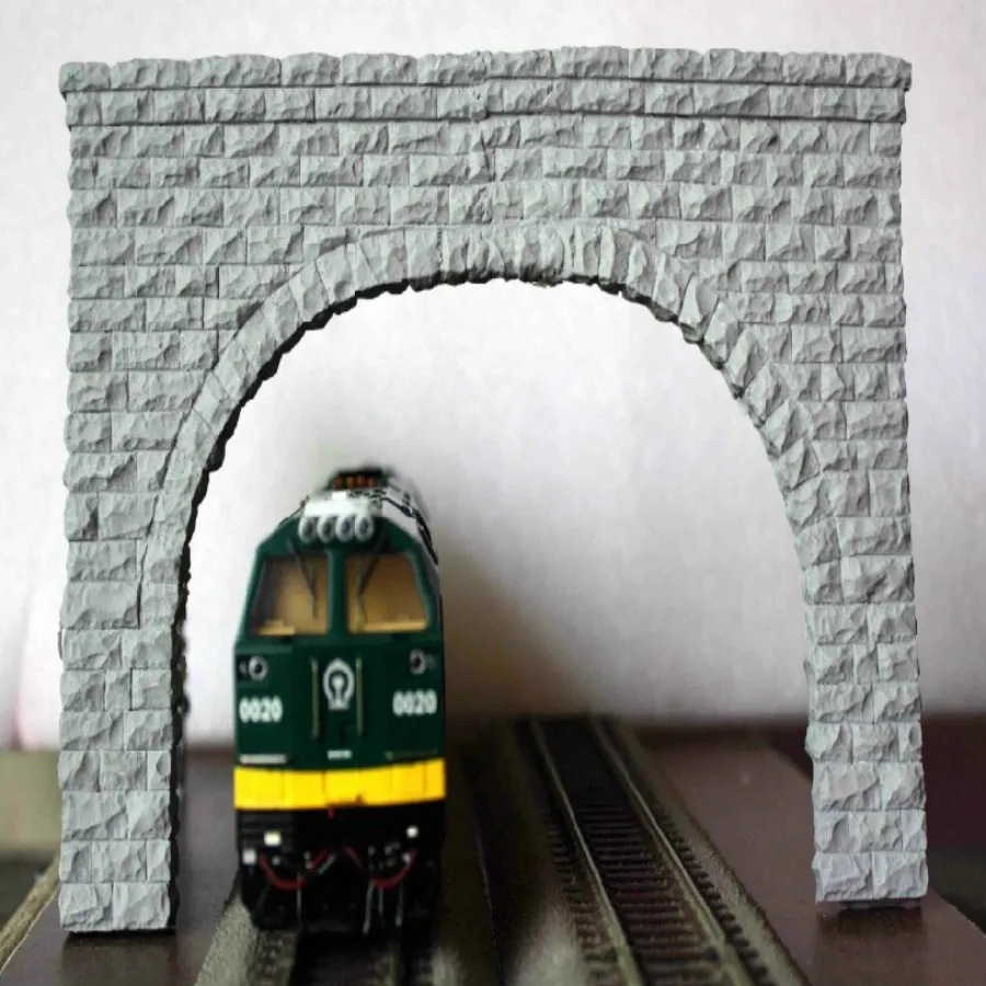 2018 New Arrival Train Model Sandbox Accessories HO Ratio Double Line ...