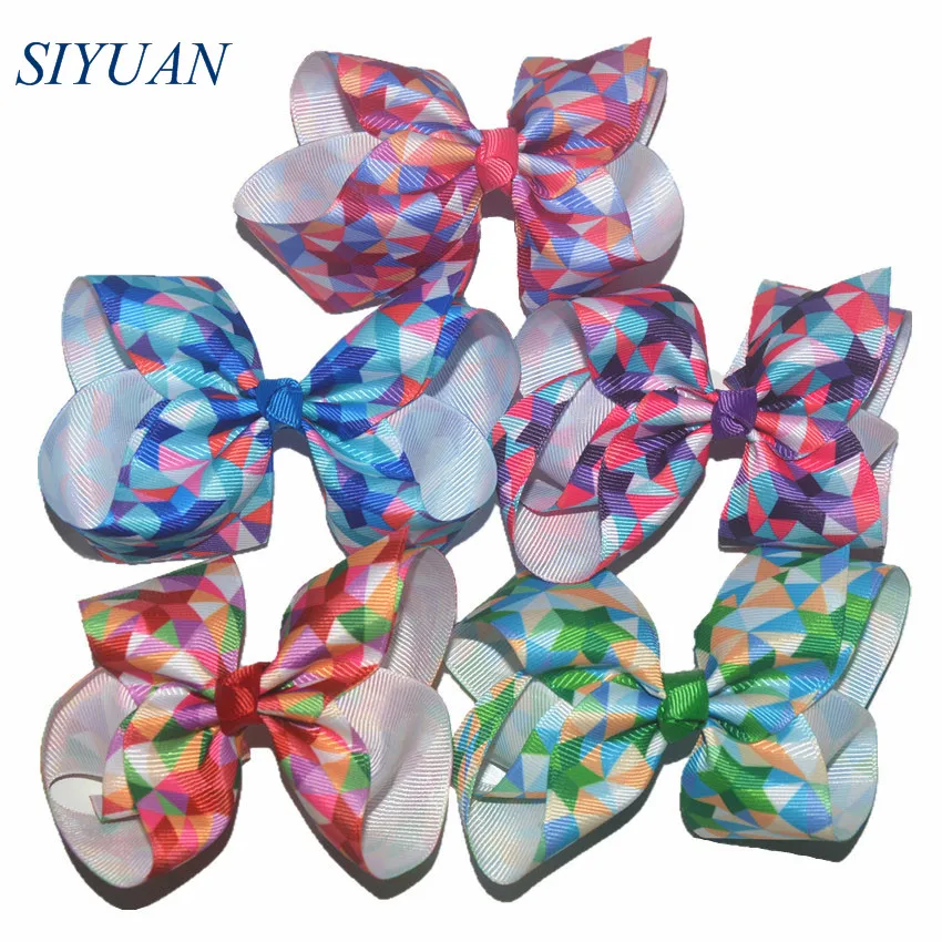30pcs/lot Chic Large Grosgrain Ribbon Hair Bow with Hairpin Headwear ...