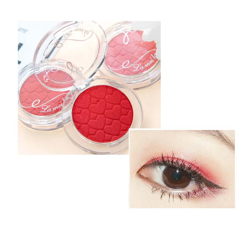 Single Eye Shadow 14 Color Pure Pigment Single Nude Shimmer Pearl Long ...