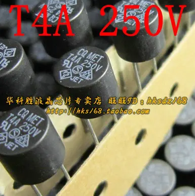 Free Delivery.T4A 250V T4A250V original LCD repair common cylindrical ...