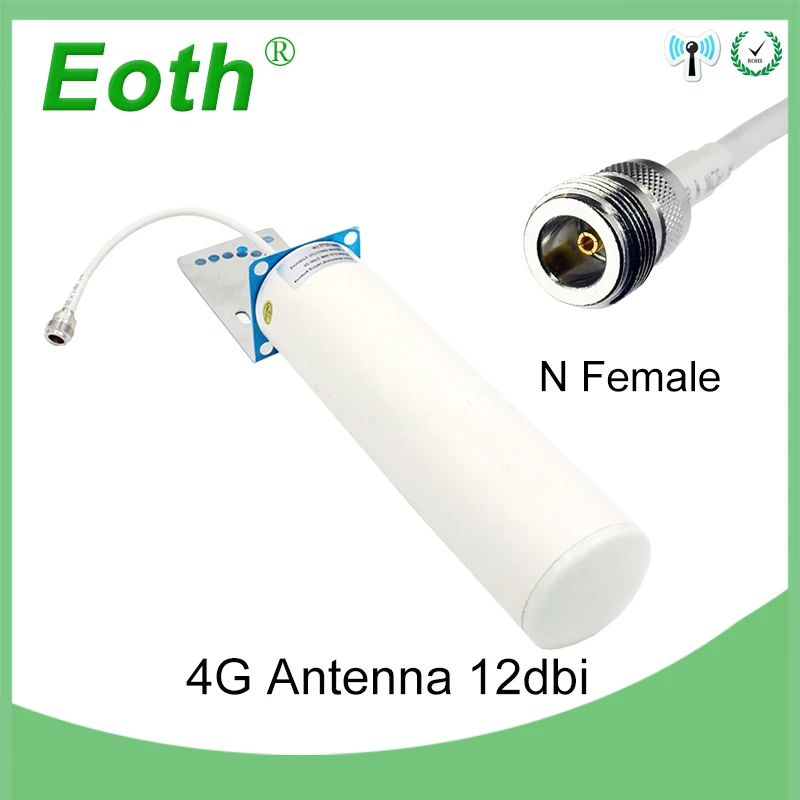 2pcs 4G Antenna 12dBi Omni directionalOutdoor 4g LTE external antenna ...