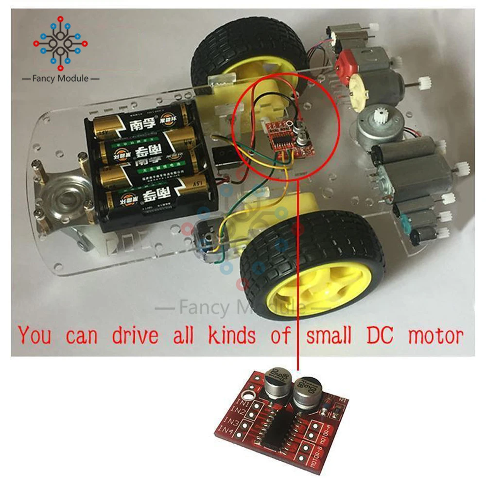 Pwm 속도 듀얼 H 브리지 스테퍼 모터 드라이버 보드 Dc 모터 드라이버 모듈 L298n L9110 2 채널 로트 당