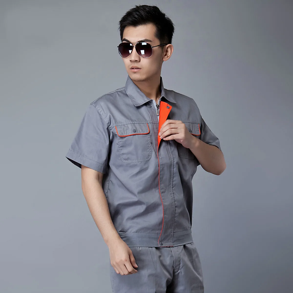 Wholesale Unisex Engineering Uniform Work Clothes Auto Repair Workshop ...