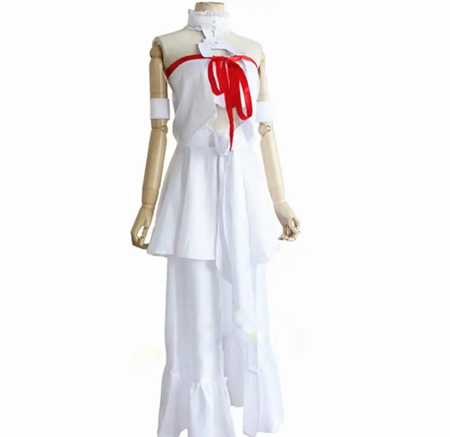 Sword Art Online Anime Yuuki Asuna Cosplay Costume - AllCosplay.com