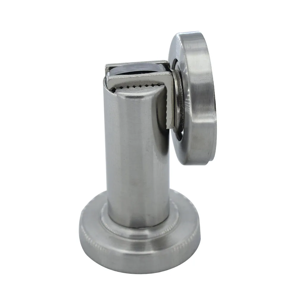 74mm Height Stainless Steel Door Stop Stopper Holder Catch Wall Mounted ...