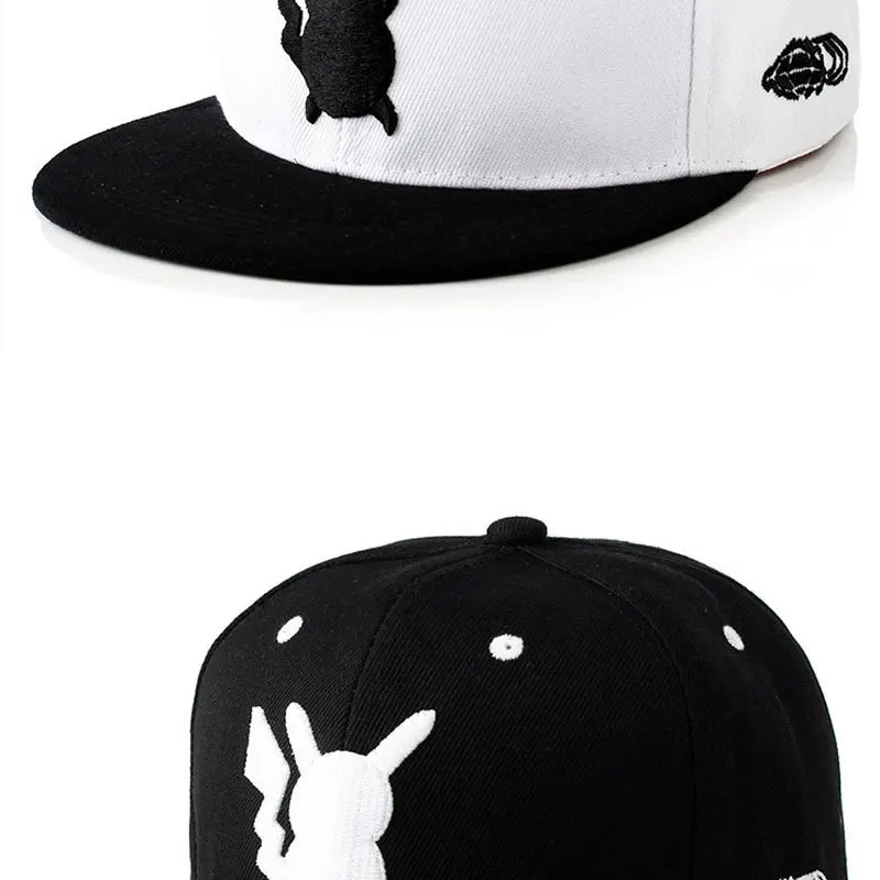 Pokemon Go Pikachu Cartoon Baseball Cap - KawaiiMerch.com