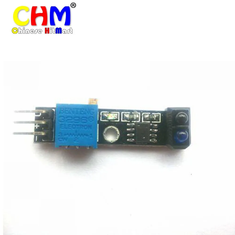 100cps/lot Line Tracking Sensor for TCRT5000 black board smart car ...