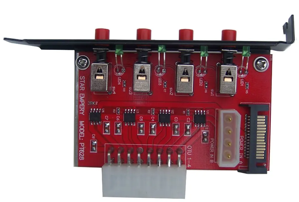 4 Sata Hard Drive Power Selector , Hdd Power Switch - Unknown - AliExpress