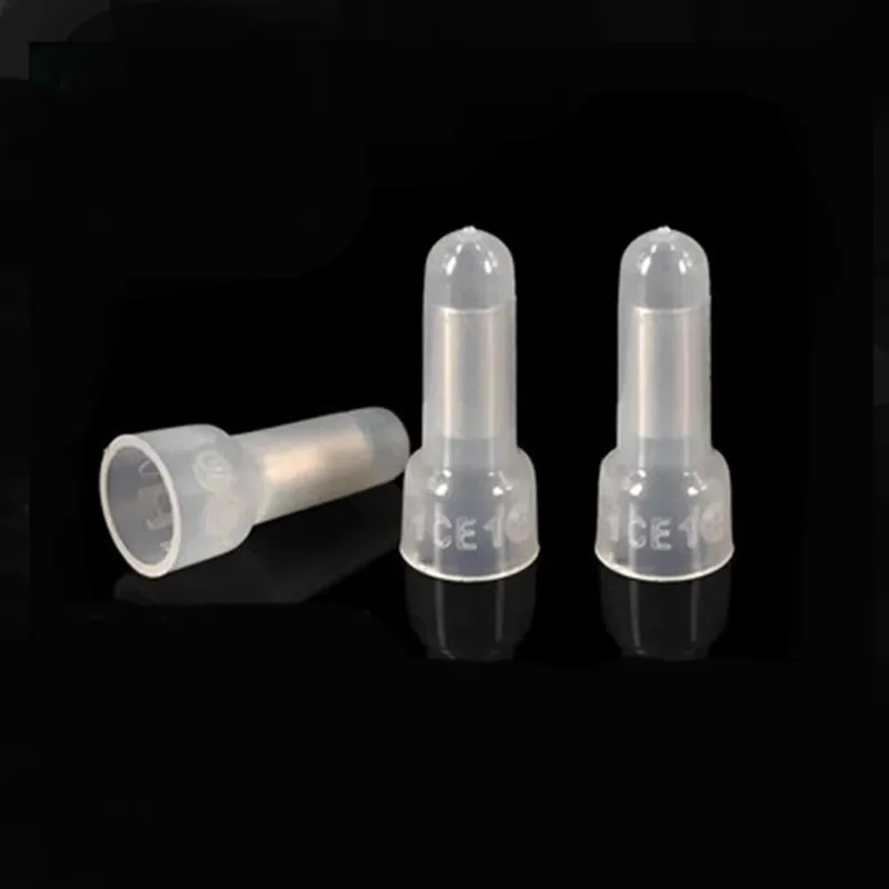 1000pcs/pack CE 1X Nylon wire Line pressing cap closed terminal wire ...