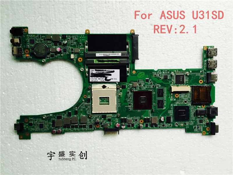 Placa base para Asus U31SD 60 N4LMB2000 HM65 DDR3 (tarjeta de vídeo ...