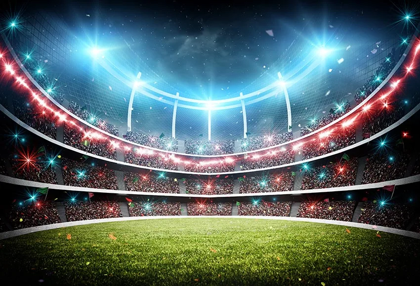 7x5ft-Soccer-Football-Stadium-Spotlight-Audience-Platform-Custom-Photo ...