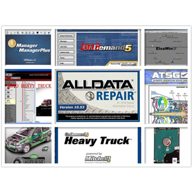 Alldata v10.53 mitchell on demand auto repair software 2019 latest All ...