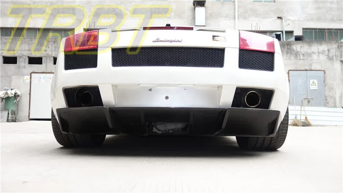 Gallardo Rear Lip Carbon Fiber Rear Bumper Lip OEM Rear Diffuser Lip ...