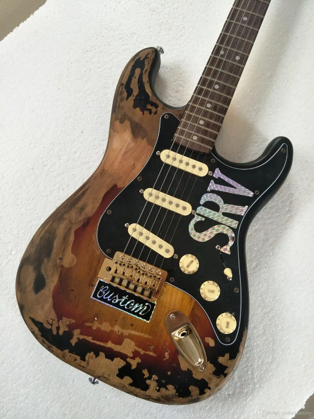 10S Custom Shop Limited Edition Stevie Ray Vaughan Tribute SRV Number ...