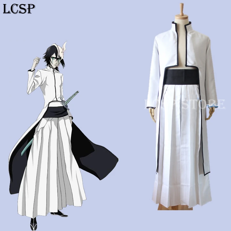 LCSP BLEACH Ulquiorra Cifer Cosplay Costume Japanese Anime Kimono ...
