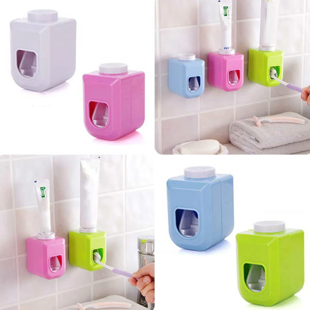 1PC Touch Automatic Auto Squeezer Toothpaste Dispenser Hands Fast ...