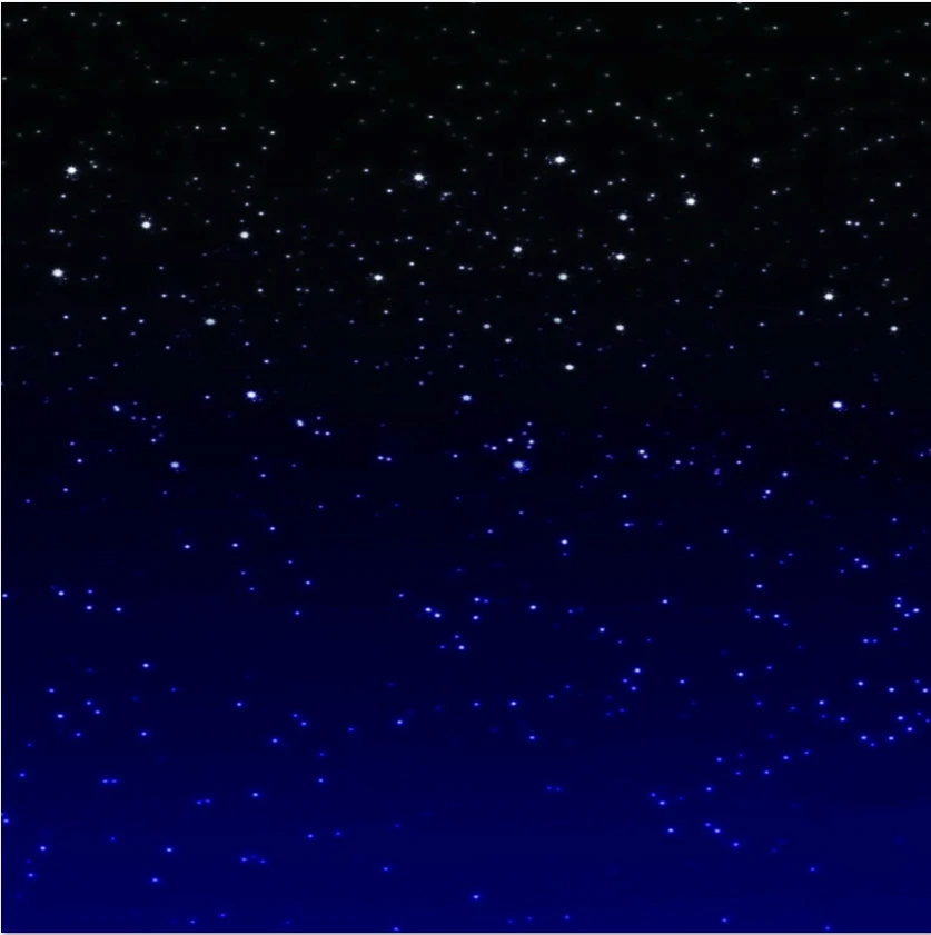 Blue Starry Sky Background